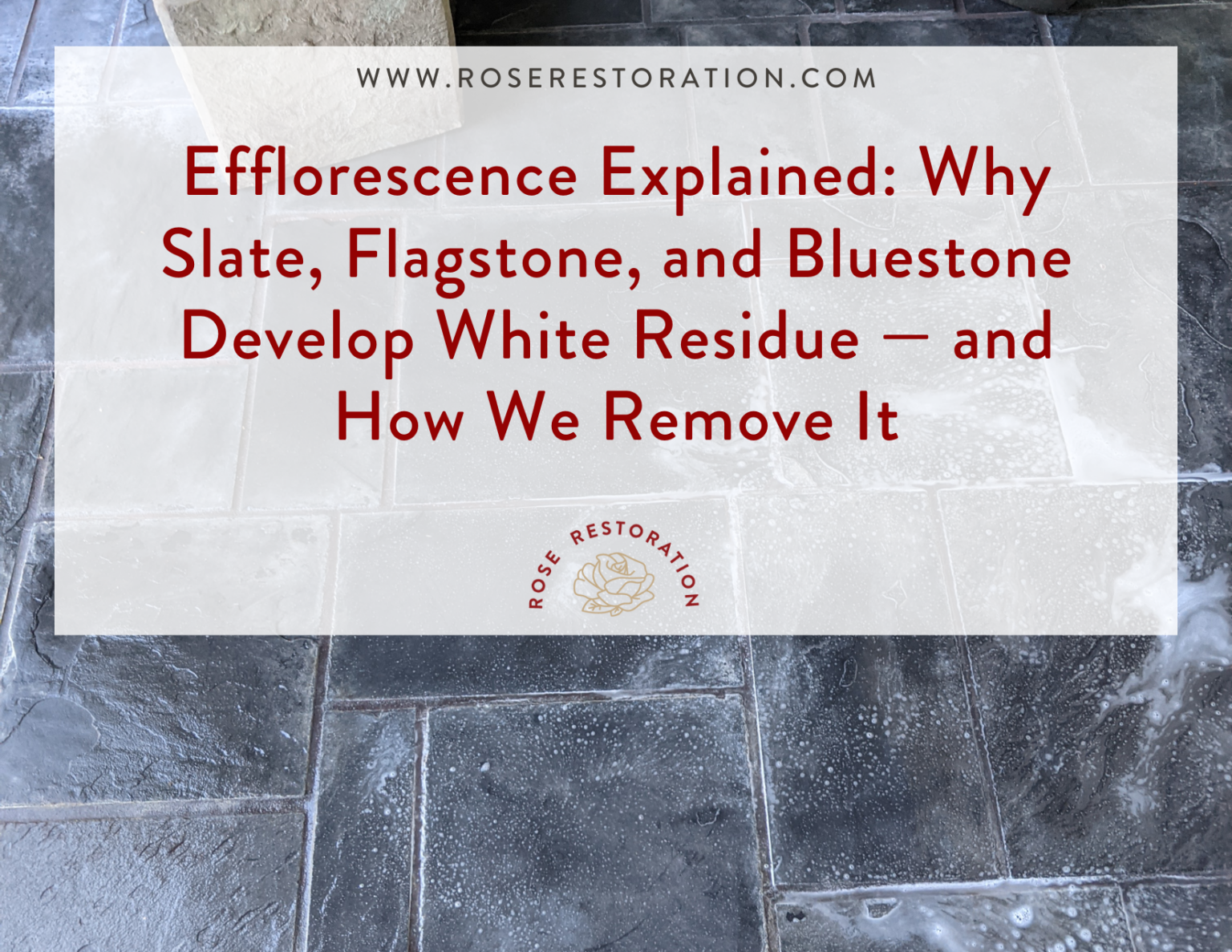 Efflorescence Explained: Why Slate, Flagstone, and Bluestone Develop ...