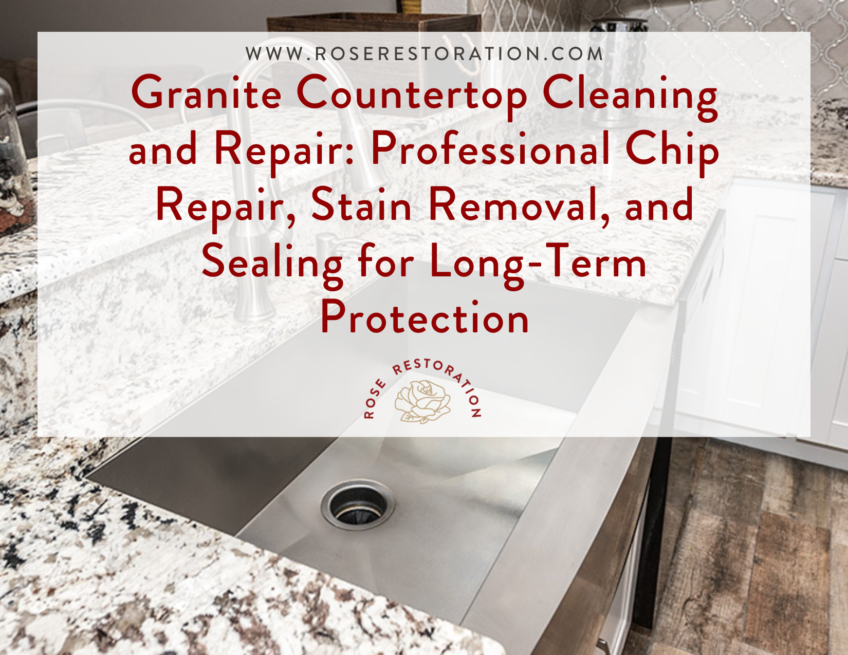 Granite Countertop Cleaning and Repair: Professional Chip...